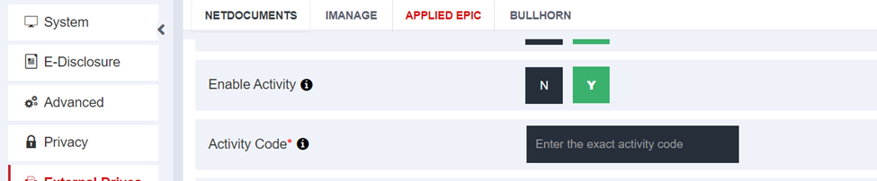 RSign - Applied Epic: Setup guide – RPost Help Center