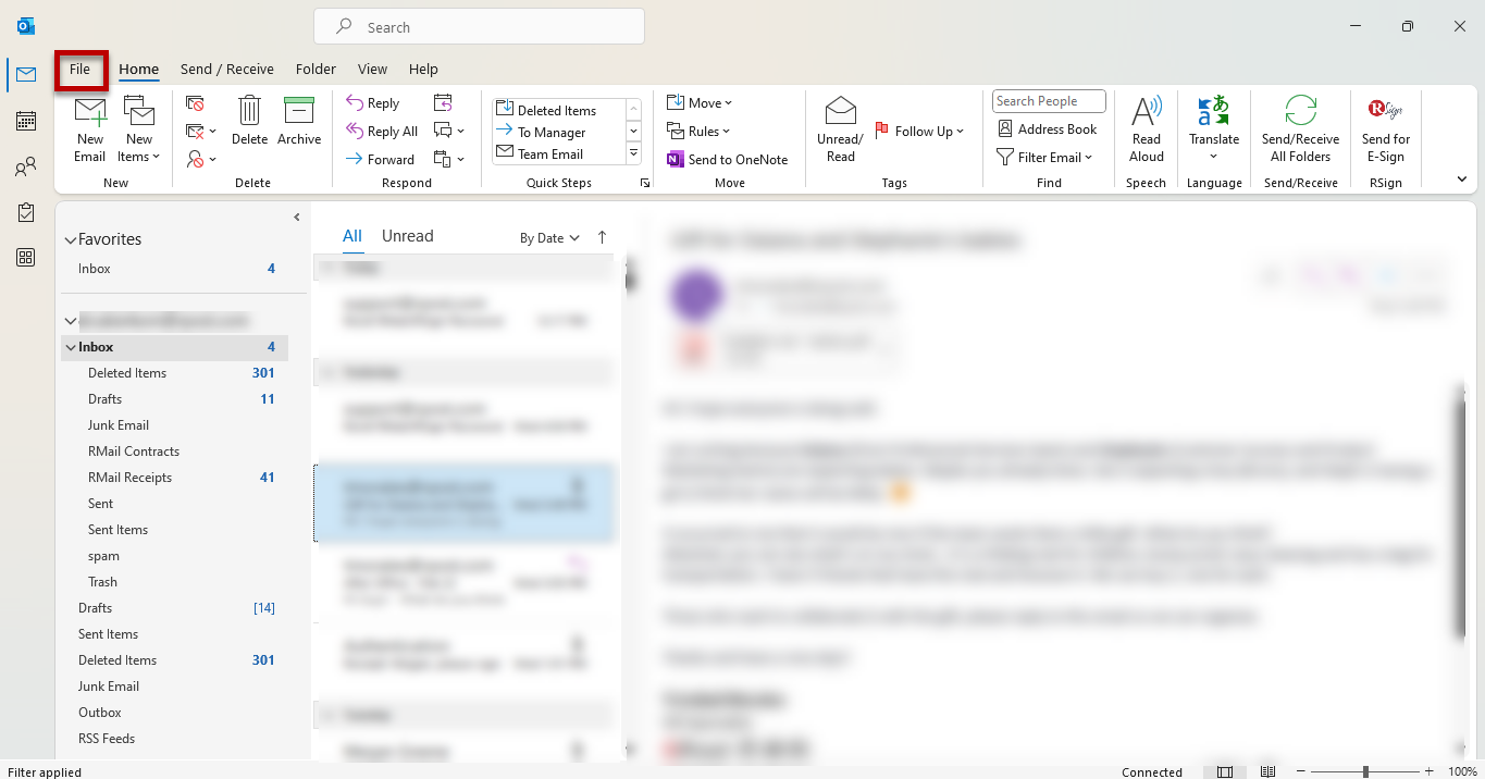 How to change your RMail account email address – RPost Help Center