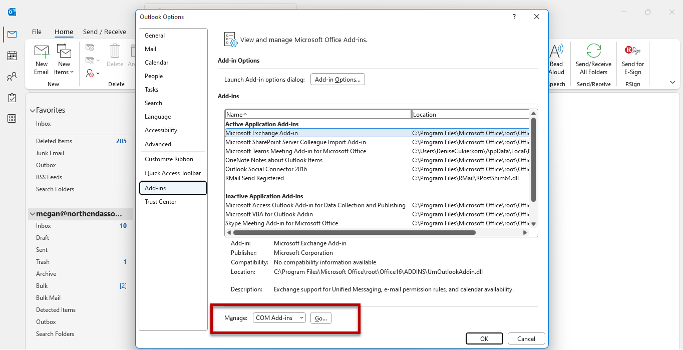 How to remove RPostOne from Outlook Desktop – RPost Help Center