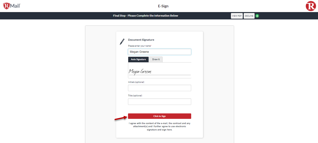 E-Signature – RPost Help Center