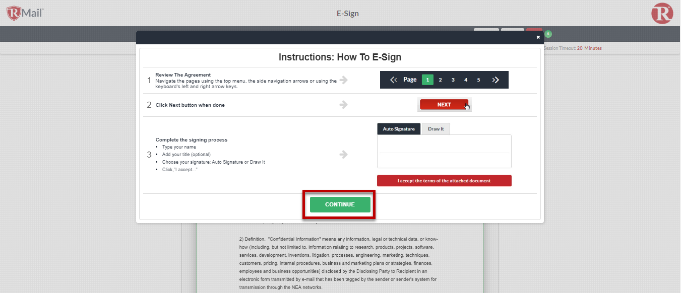 E-Signature – RPost Help Center
