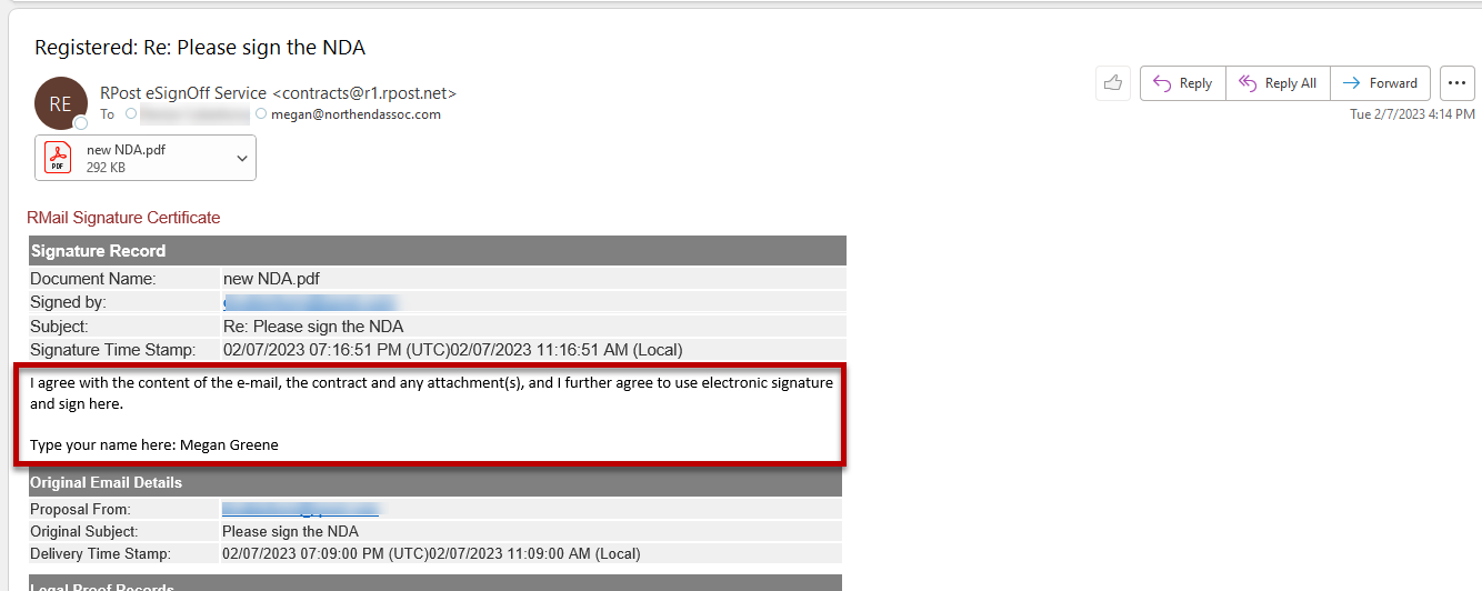 E-Signature – RPost Help Center