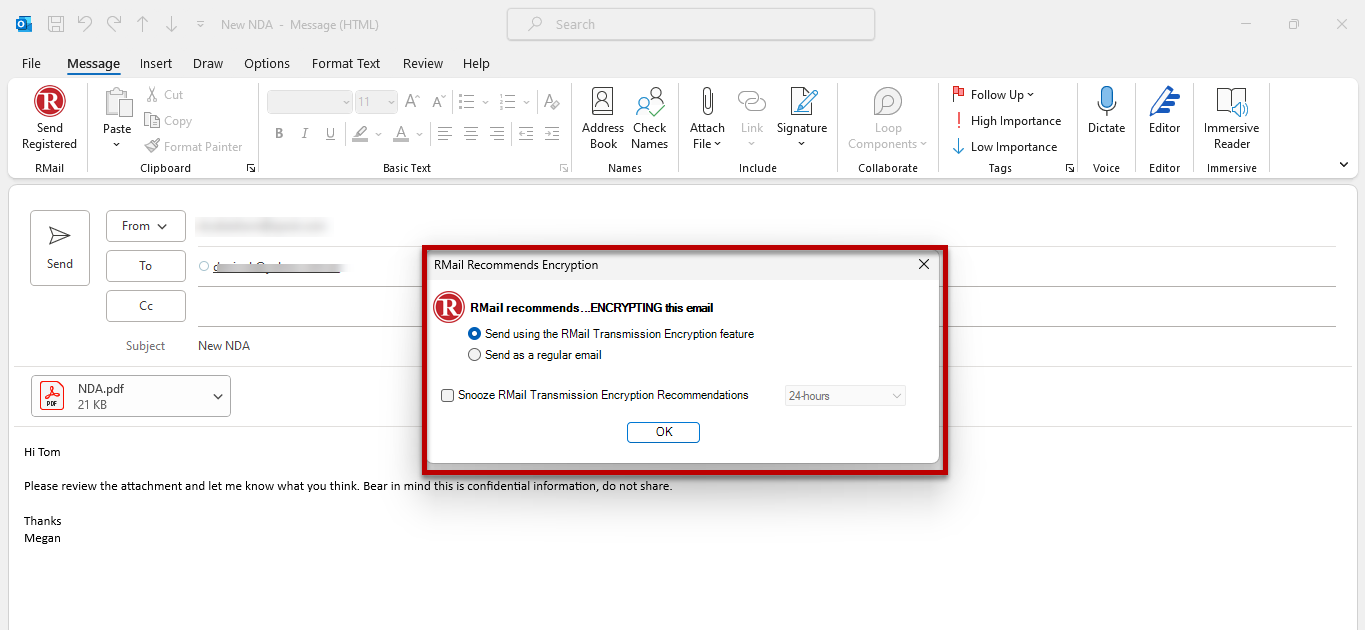 RMail Recommends – RPost Help Center