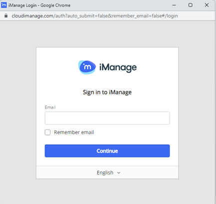 RSign - iManage: User guide – RPost Help Center