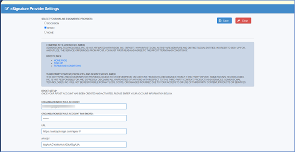 RSign - Nexsure: Setup guide – RPost Help Center