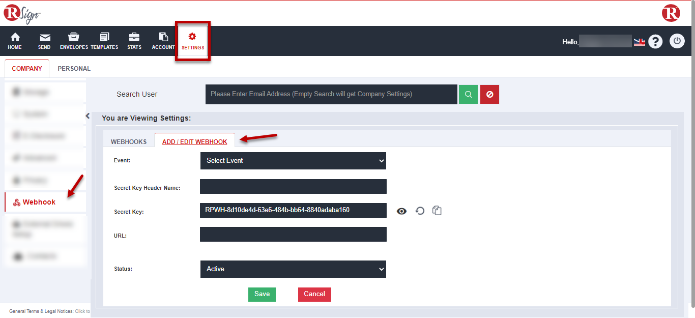 RSign - Nexsure: Setup guide – Customer Support