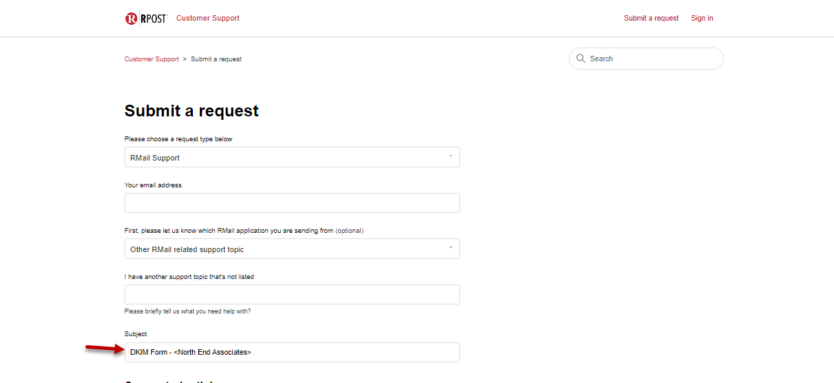 Setting up DKIM with RMail – RPost Help Center