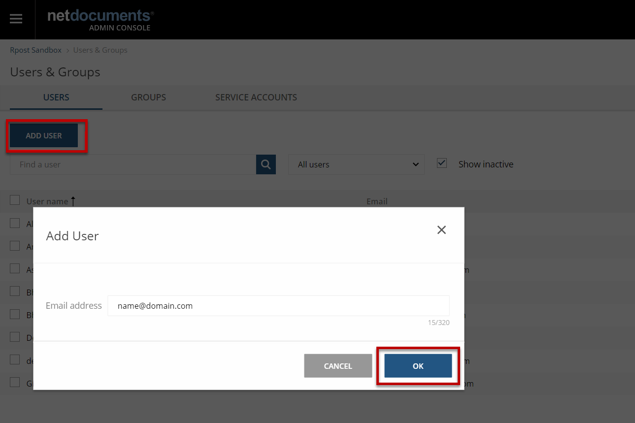 Rsign Netdocuments Setup Guide Rpost Help Center