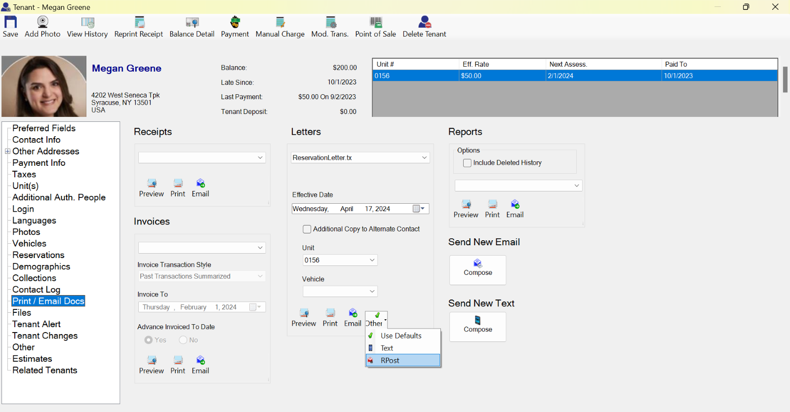 RMail for Syrasoft Connect - User guide – Customer Support