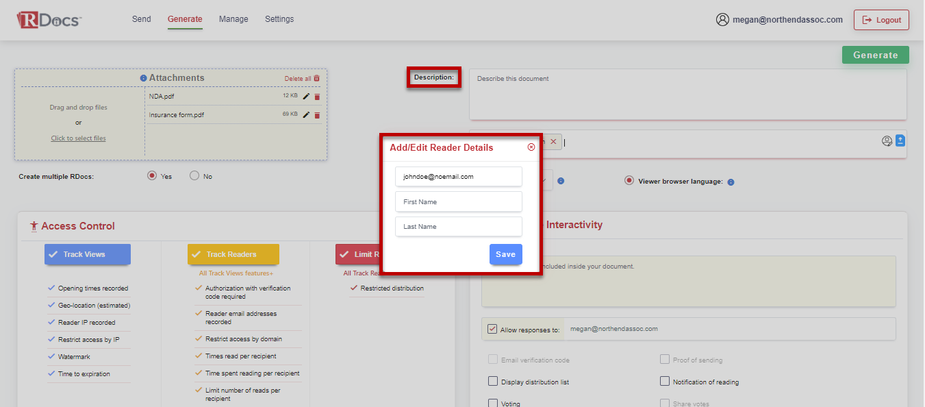 Generating and sending an RPD – RPost Help Center