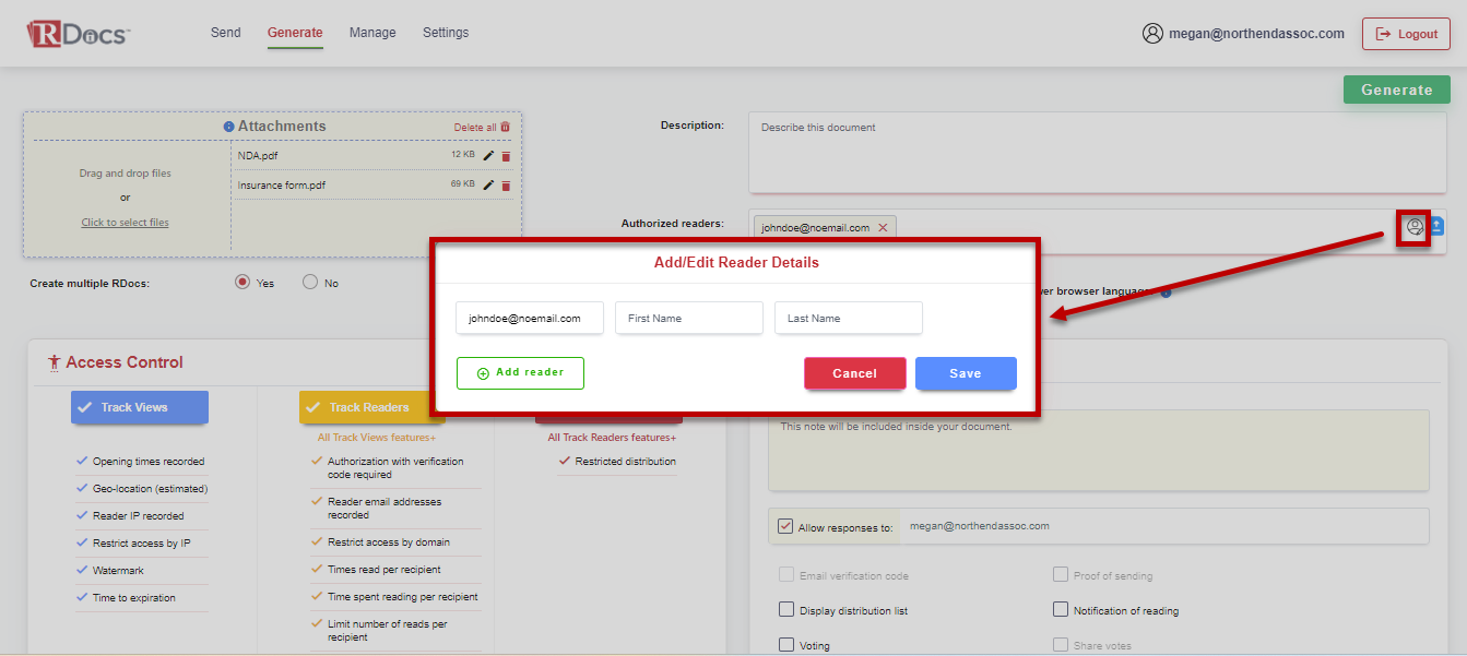 Generating and sending an RPD – RPost Help Center