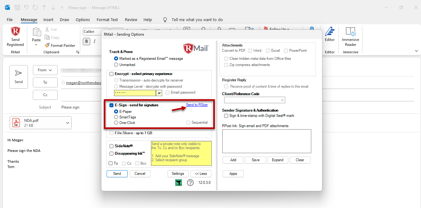 E-Signature – RPost Help Center