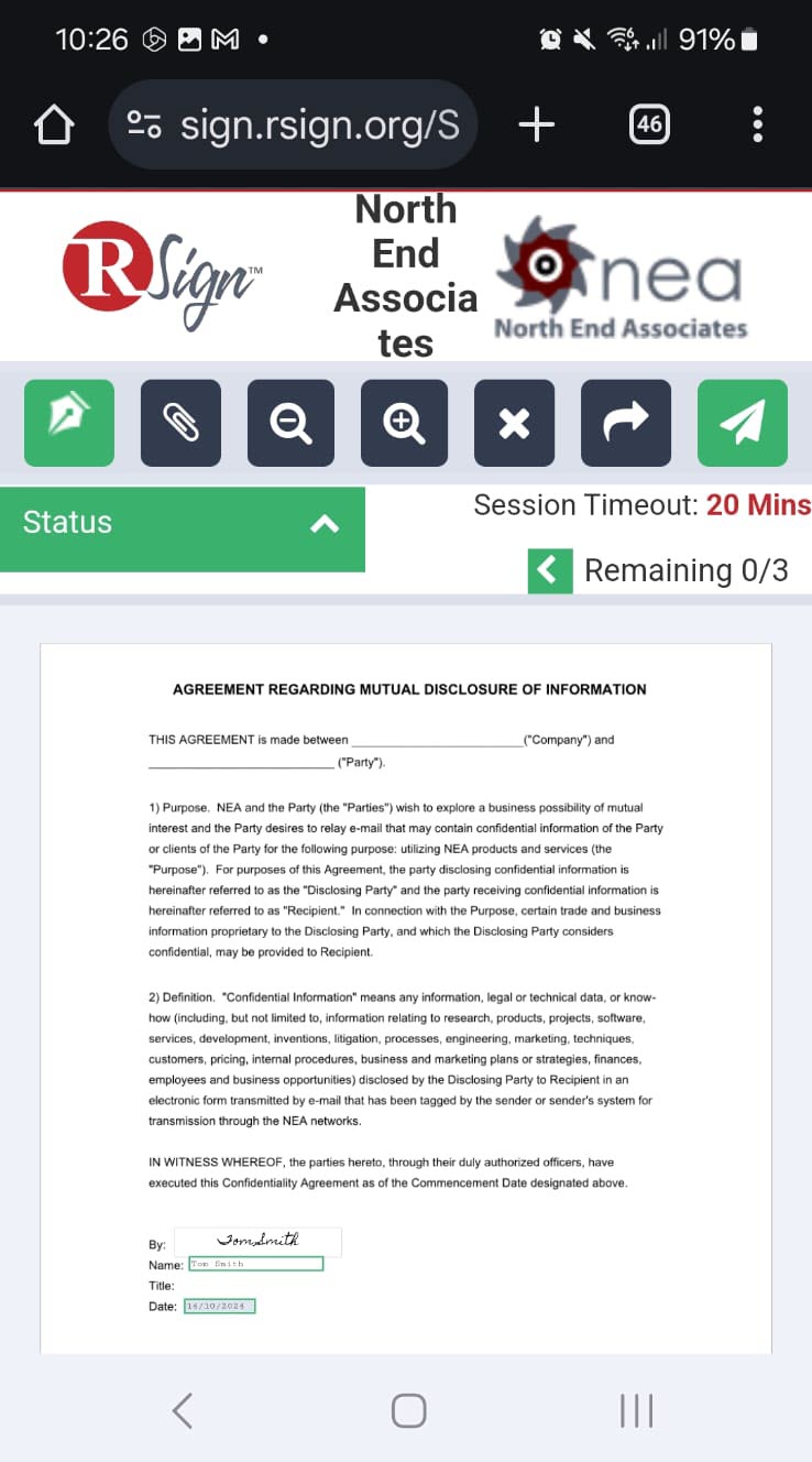 RSign Text: Send requests and codes to mobile phones via SMS or ...