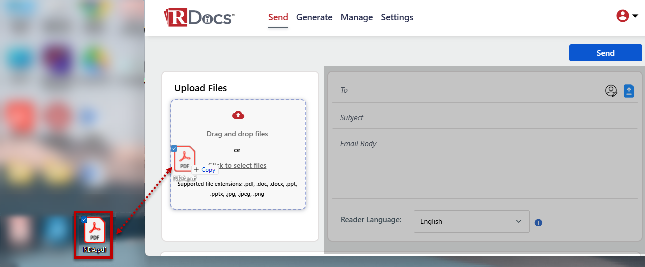 Generating and Sending an RPD™ – RPost Help Center